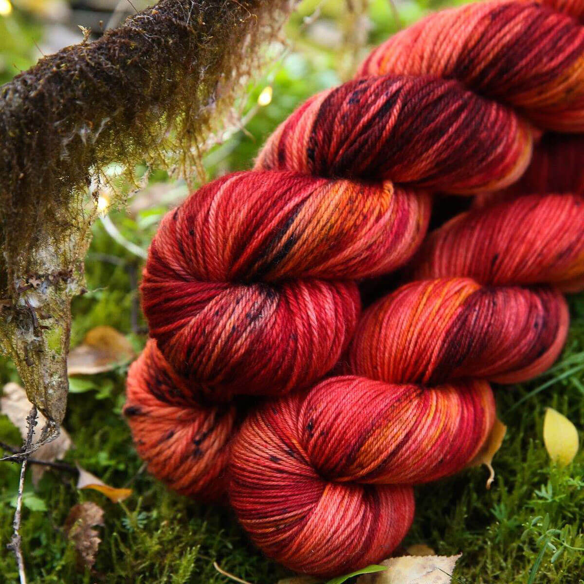 Bad Sheep Yarn - DK (Red Dragon) – Woolly Buffalo Yarn Co