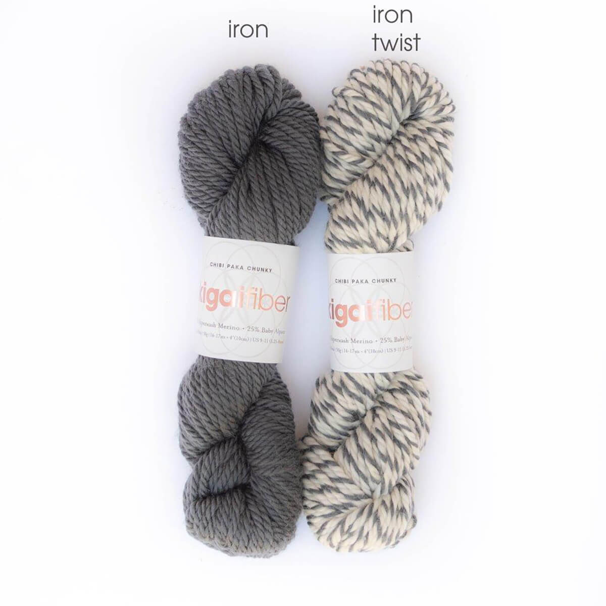 Ikigai Fiber - Chibi Paka Chunky Twist (Iron Twist) – Woolly Buffalo ...