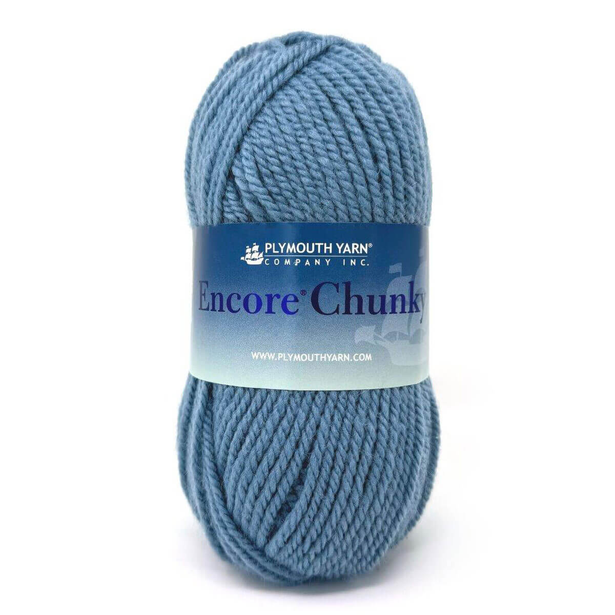 Plymouth Yarn - Encore Chunky (515 Wedgewood) – Woolly Buffalo Yarn Co