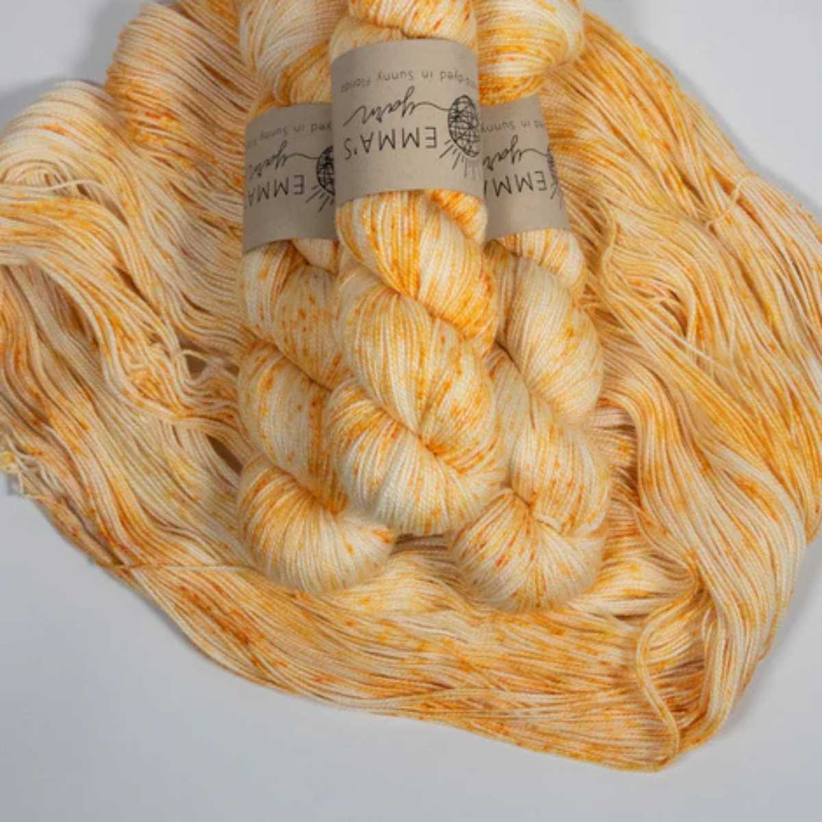 Emma's Yarn - Practically Perfect Halves (Tangerine Mist) – Woolly ...