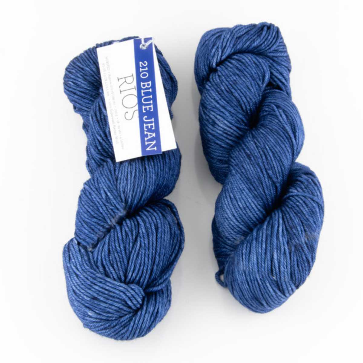 Malabrigo - Rios (210 Blue Jean) – Woolly Buffalo Yarn Co