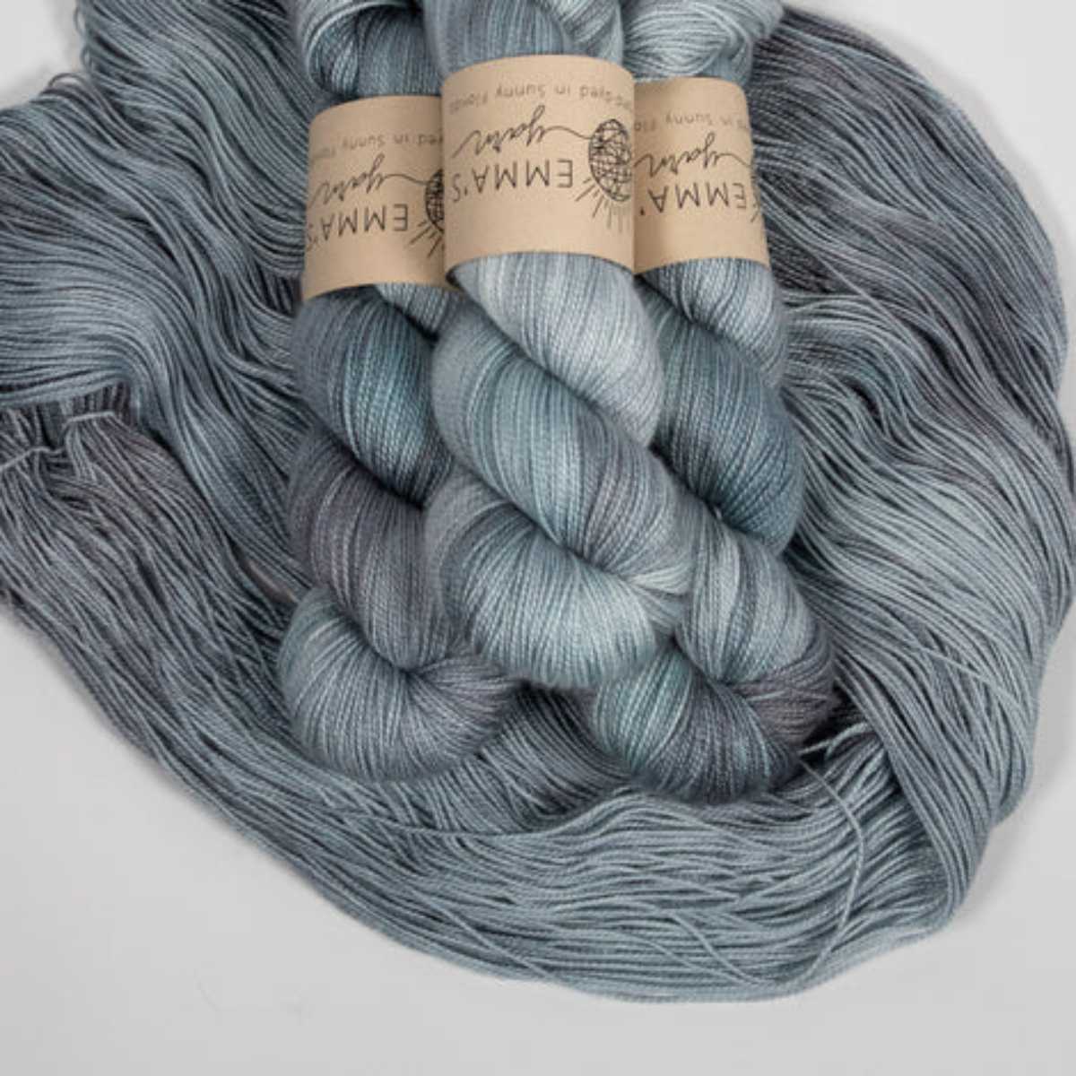 Emma's Yarn - So Sporty (Overcast) – Woolly Buffalo Yarn Co