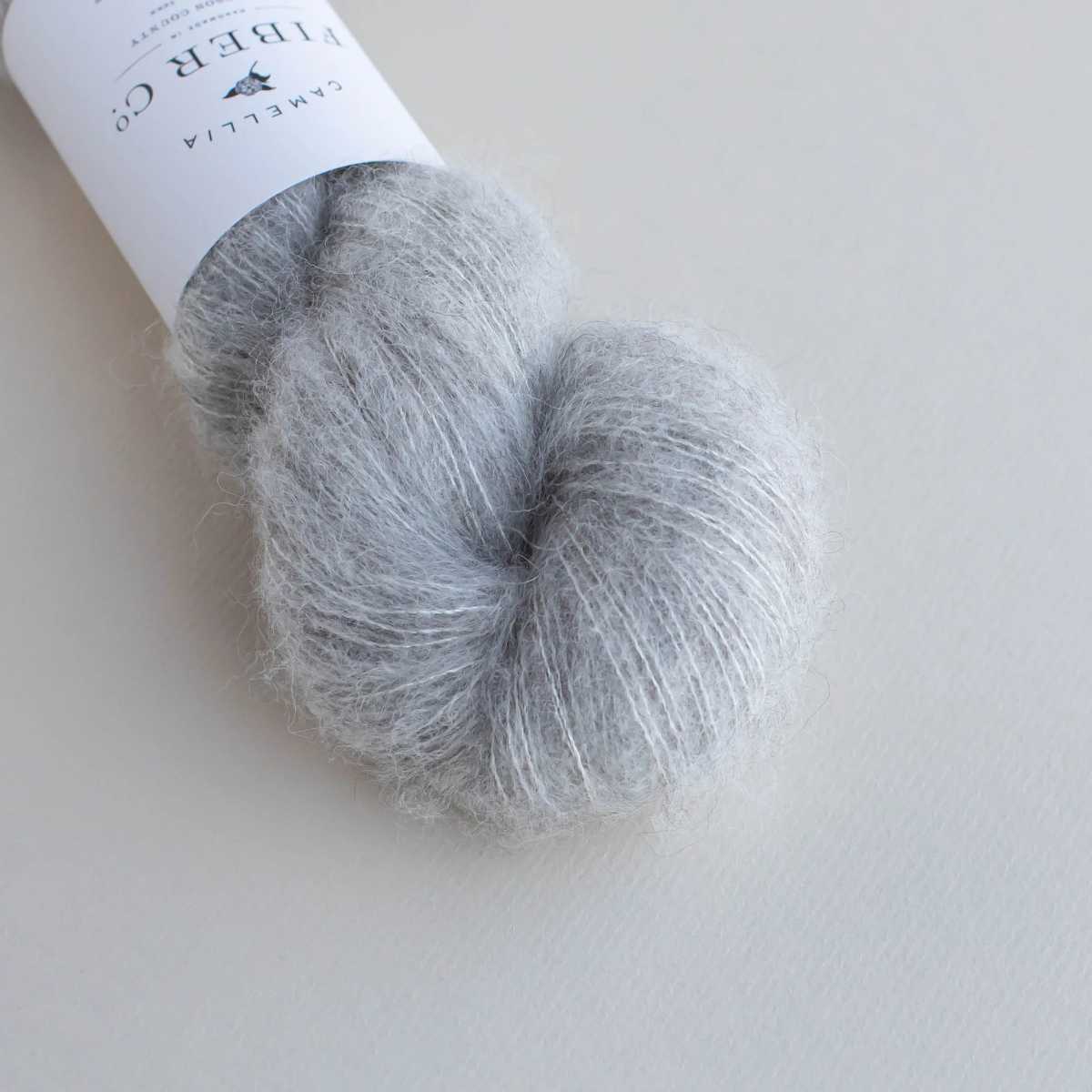 Camellia Fiber Co. - Fuzzy Yak Lace (Milk Tea) – Woolly Buffalo Yarn Co