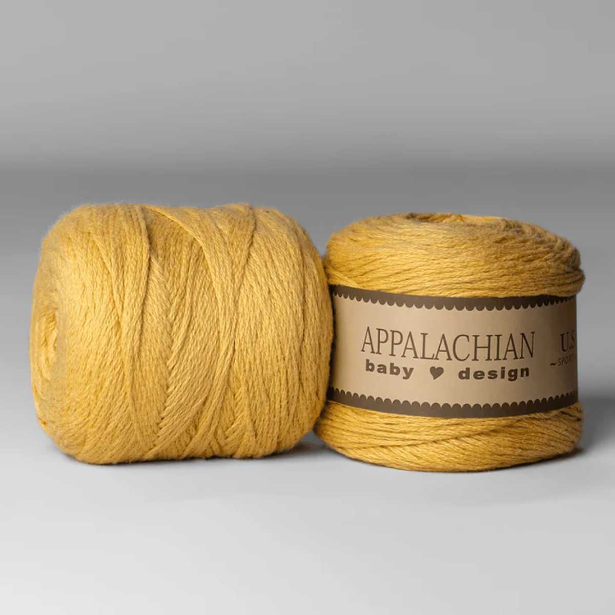 Appalachian Baby Design - U.S. Organic Cotton Yarn (Gold) – Woolly ...