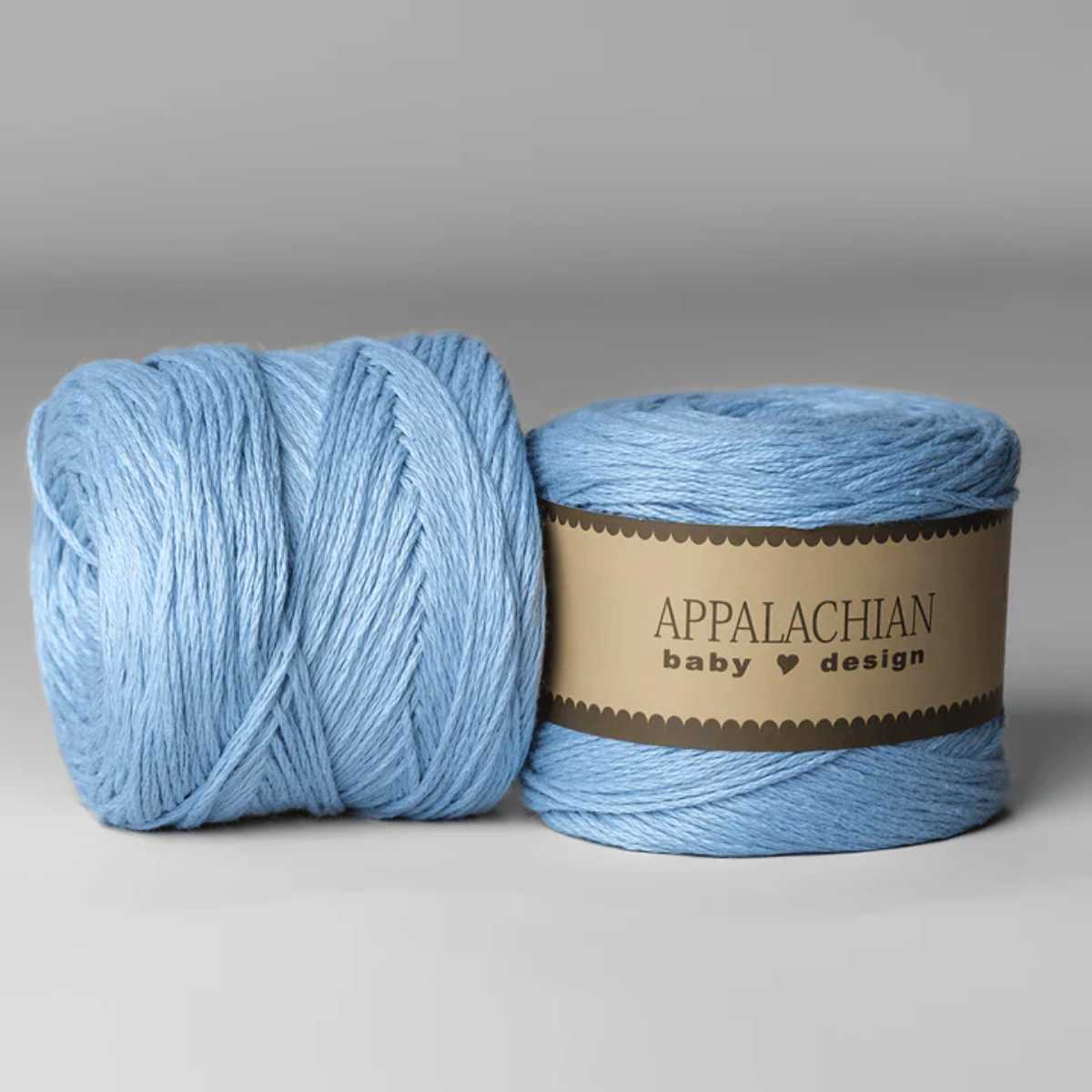 Appalachian Baby Design - U.S. Organic Cotton Yarn (Baby Blue) – Woolly ...