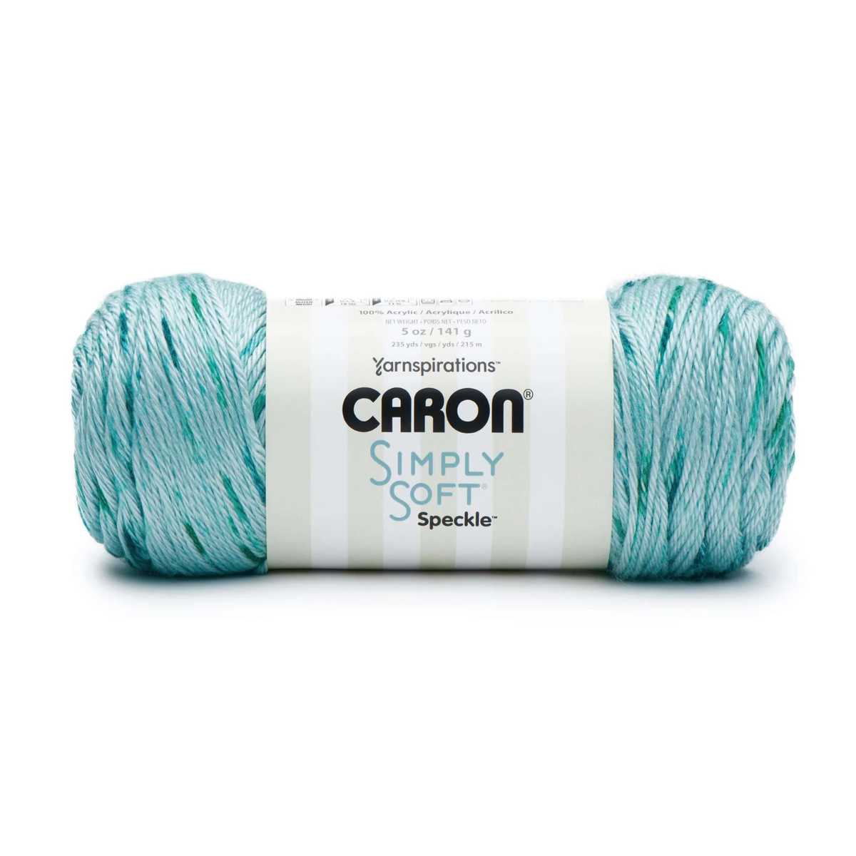 Caron - Simply Soft Speckle (61013 Abyss) – Woolly Buffalo Yarn Co
