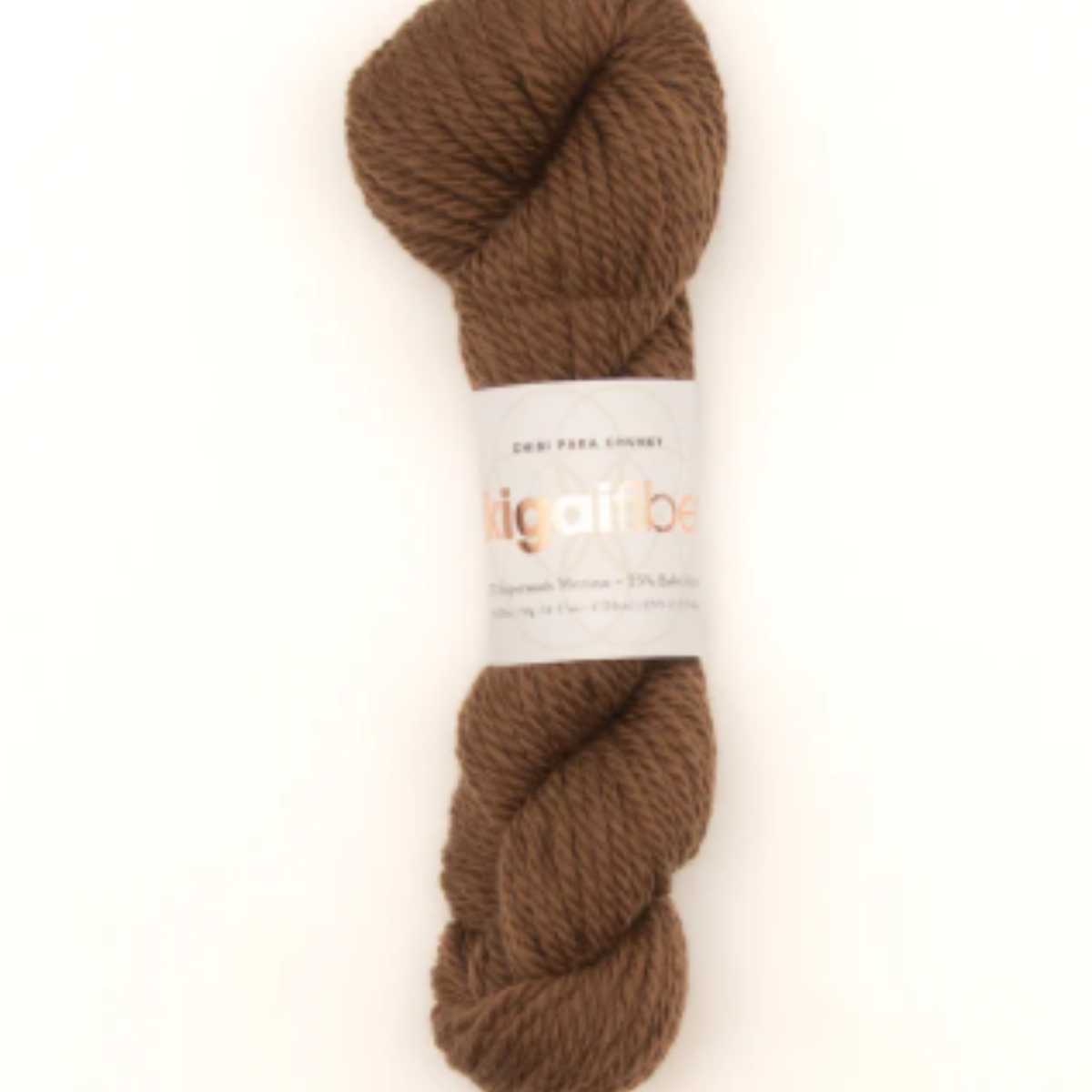 Ikigai Fiber - Chibi Paka Chunky (Mocha) – Woolly Buffalo Yarn Co