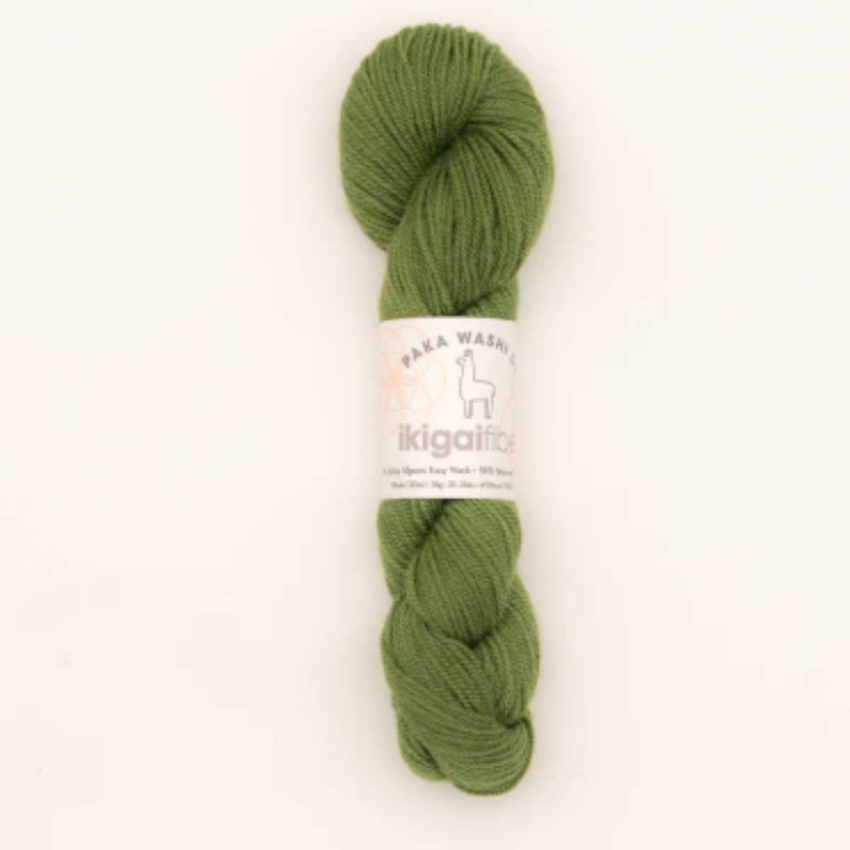 Ikigai Fiber - Paka Washi (Verdant) – Woolly Buffalo Yarn Co