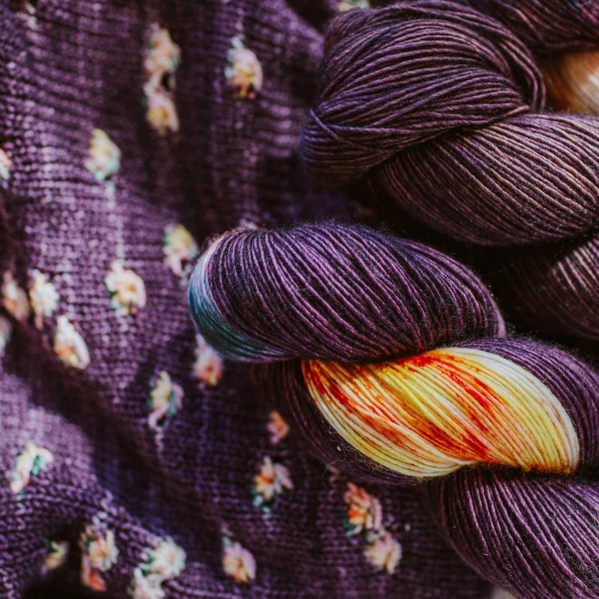 A Chick That Knitz - Assigned Pooling Deluxe Sock (Song Bird) – Woolly ...