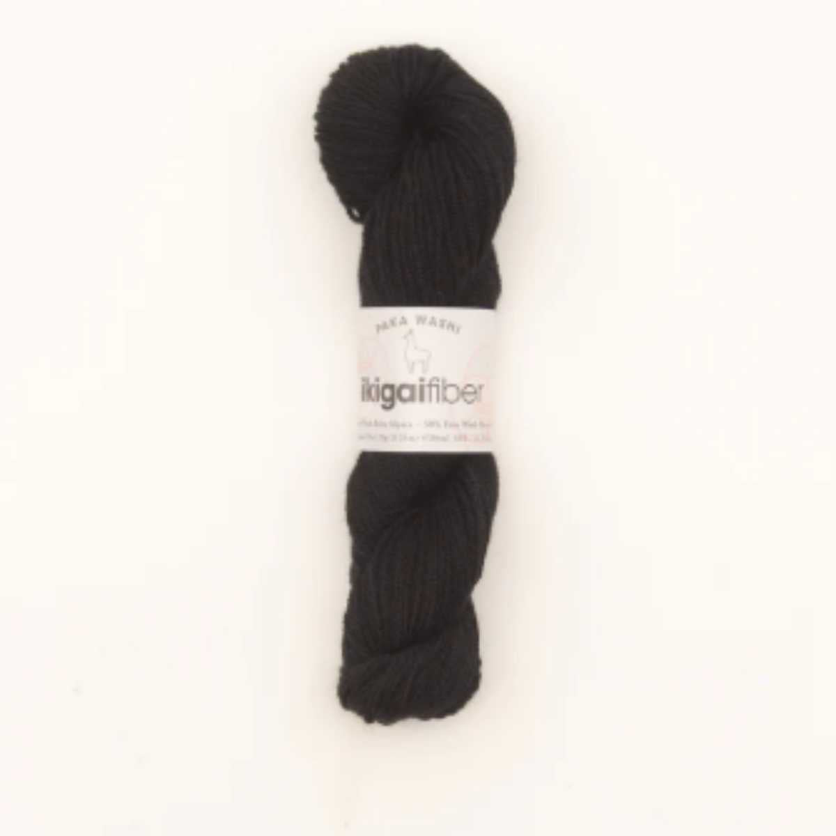 Ikigai Fiber - Paka Washi (Jet) – Woolly Buffalo Yarn Co