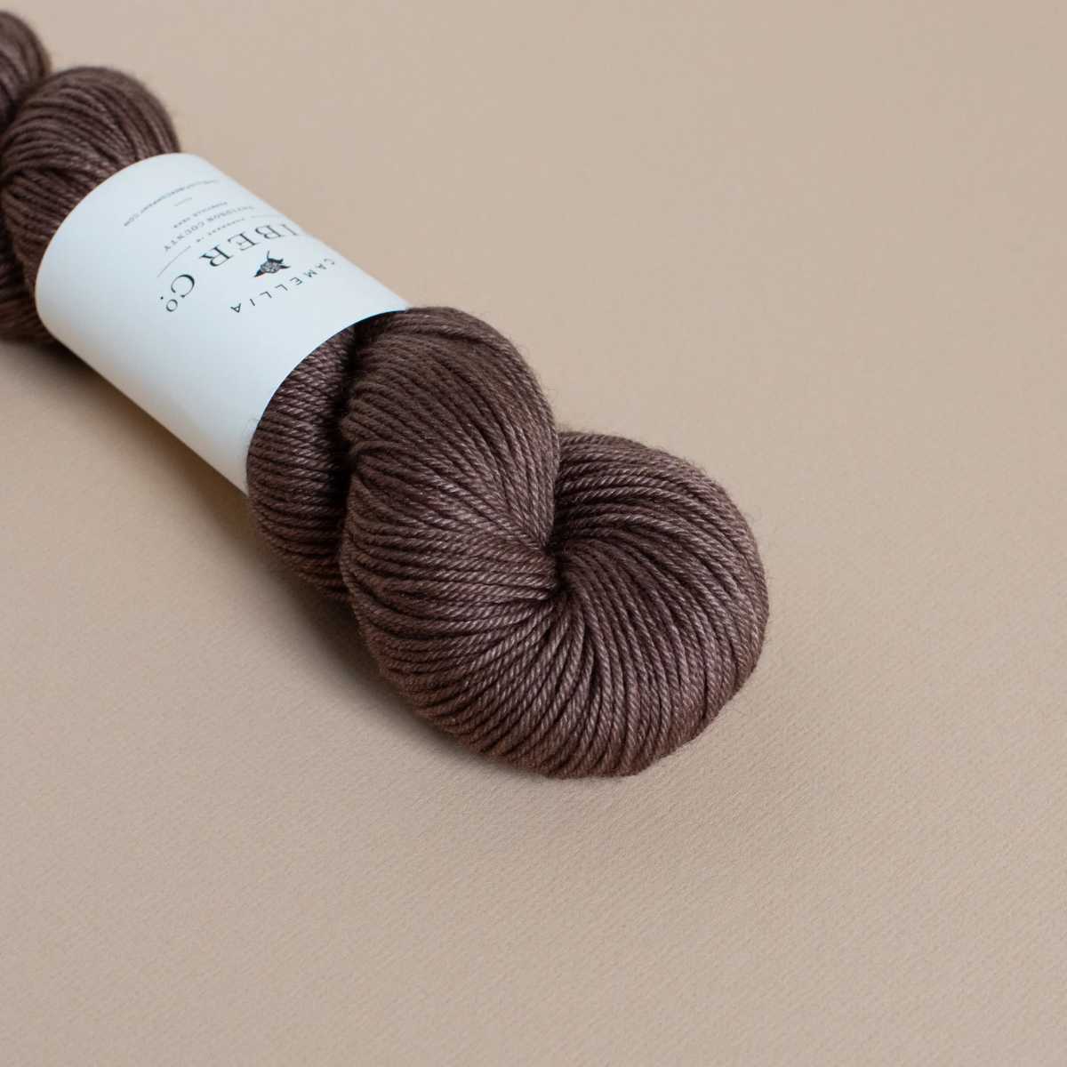 Camellia Fiber Co. - Yak DK (Chocolate) – Woolly Buffalo Yarn Co