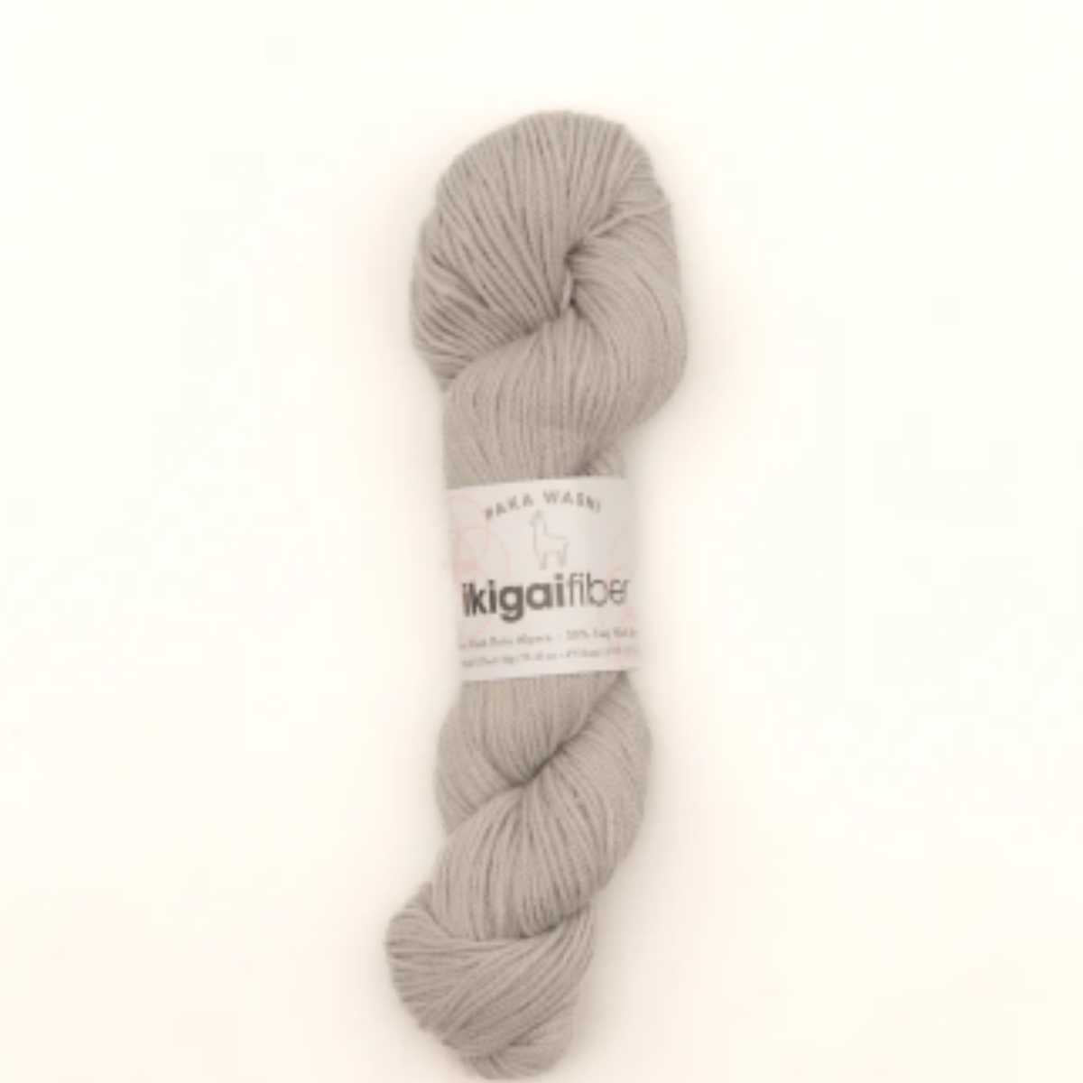 Ikigai Fiber - Paka Washi (Dove) – Woolly Buffalo Yarn Co